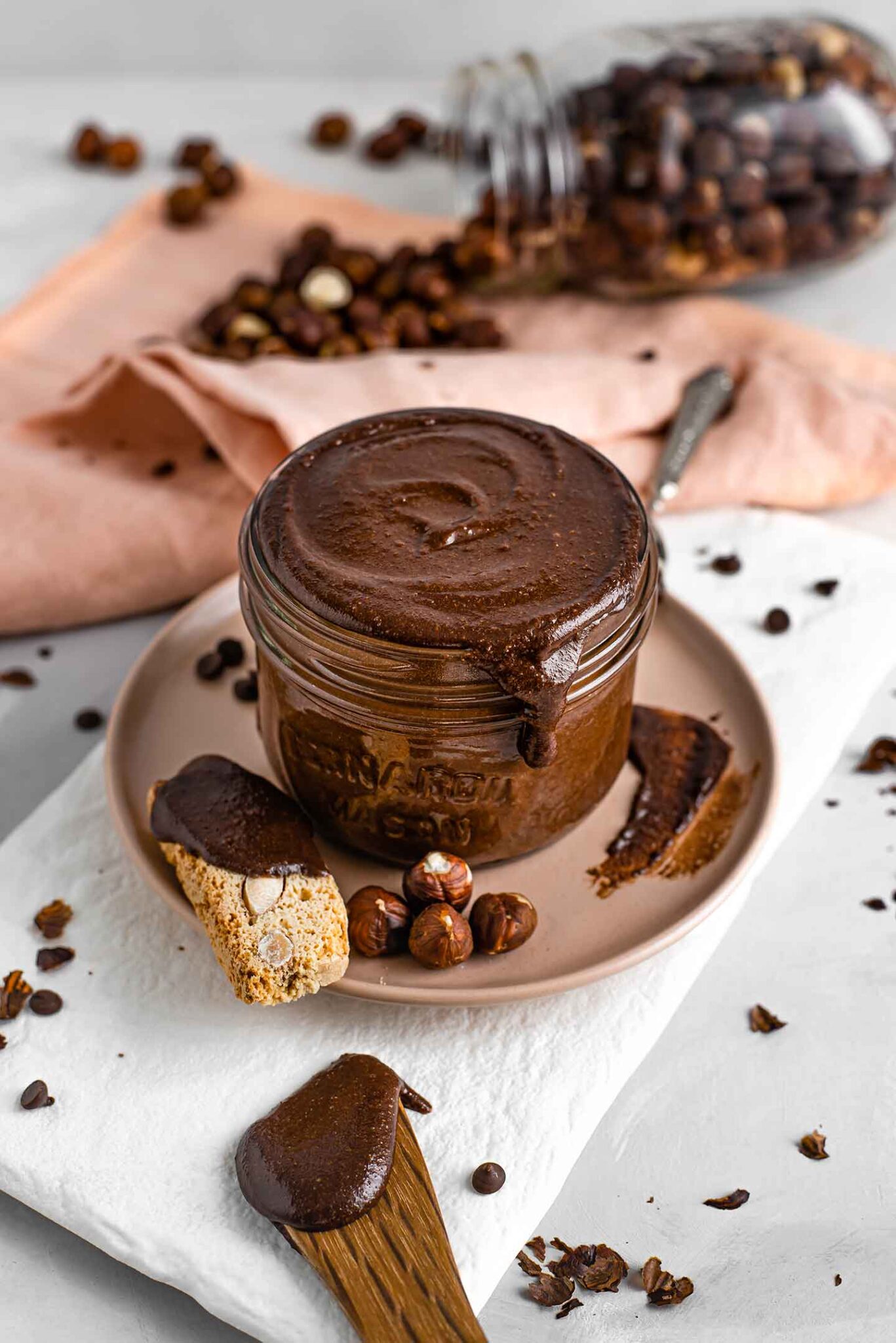 Amazing Vegan "Nutella" Chocolate Hazelnut Spread! • Tasty Thrifty Timely