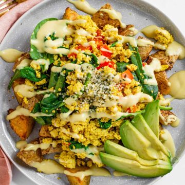 Ultimate Scramble And Spuds Breakfast Bowl • Tasty Thrifty Timely