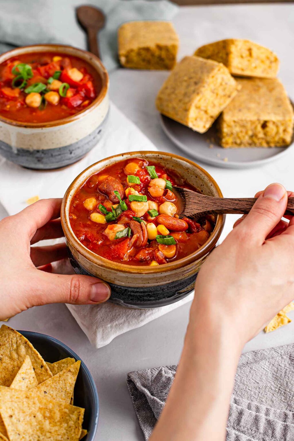 Chipotle Two Bean Chili - An Easy Cost Saver! • Tasty Thrifty Timely