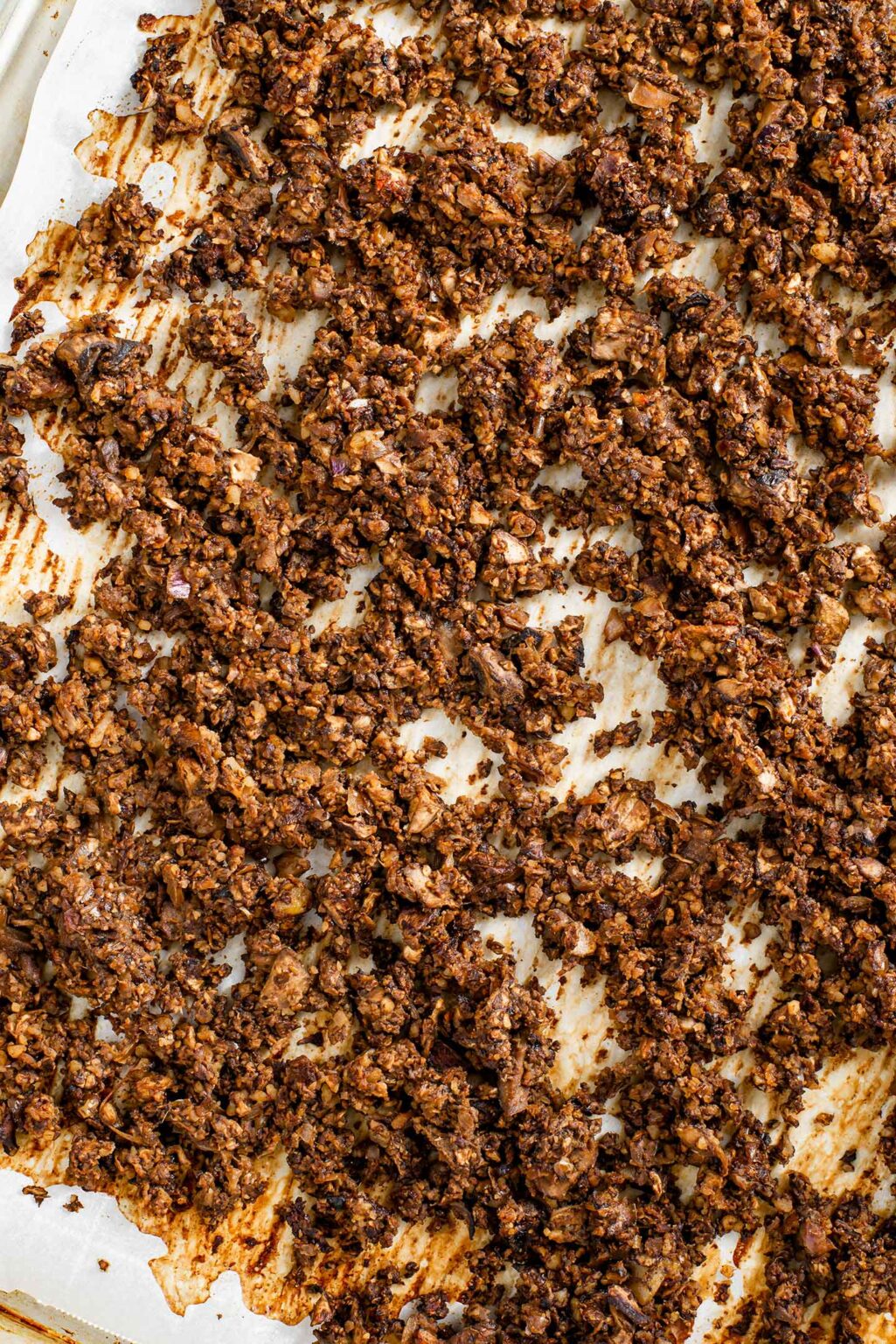 Vegan Mushroom Walnut Ground Round • Tasty Thrifty Timely