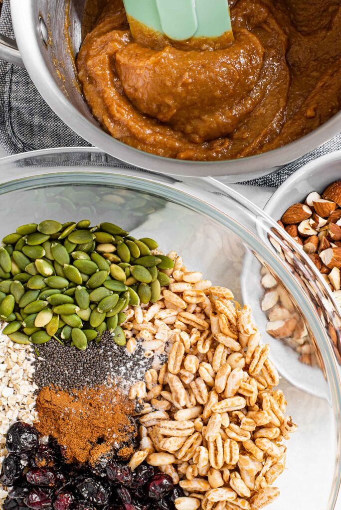 Puffed Rice Granola Bars For On The Go • Tasty Thrifty Timely