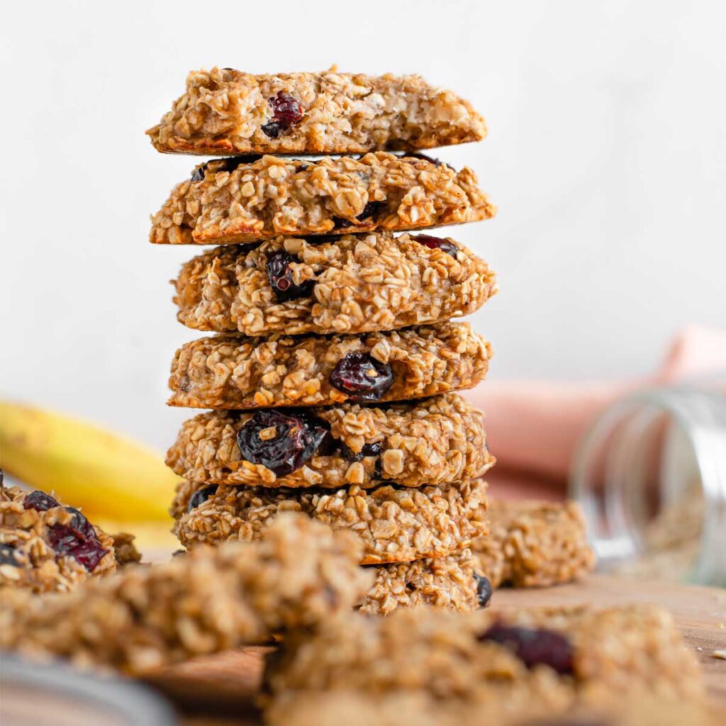 The All The Time Banana Oat Breakfast Cookie • Tasty Thrifty Timely