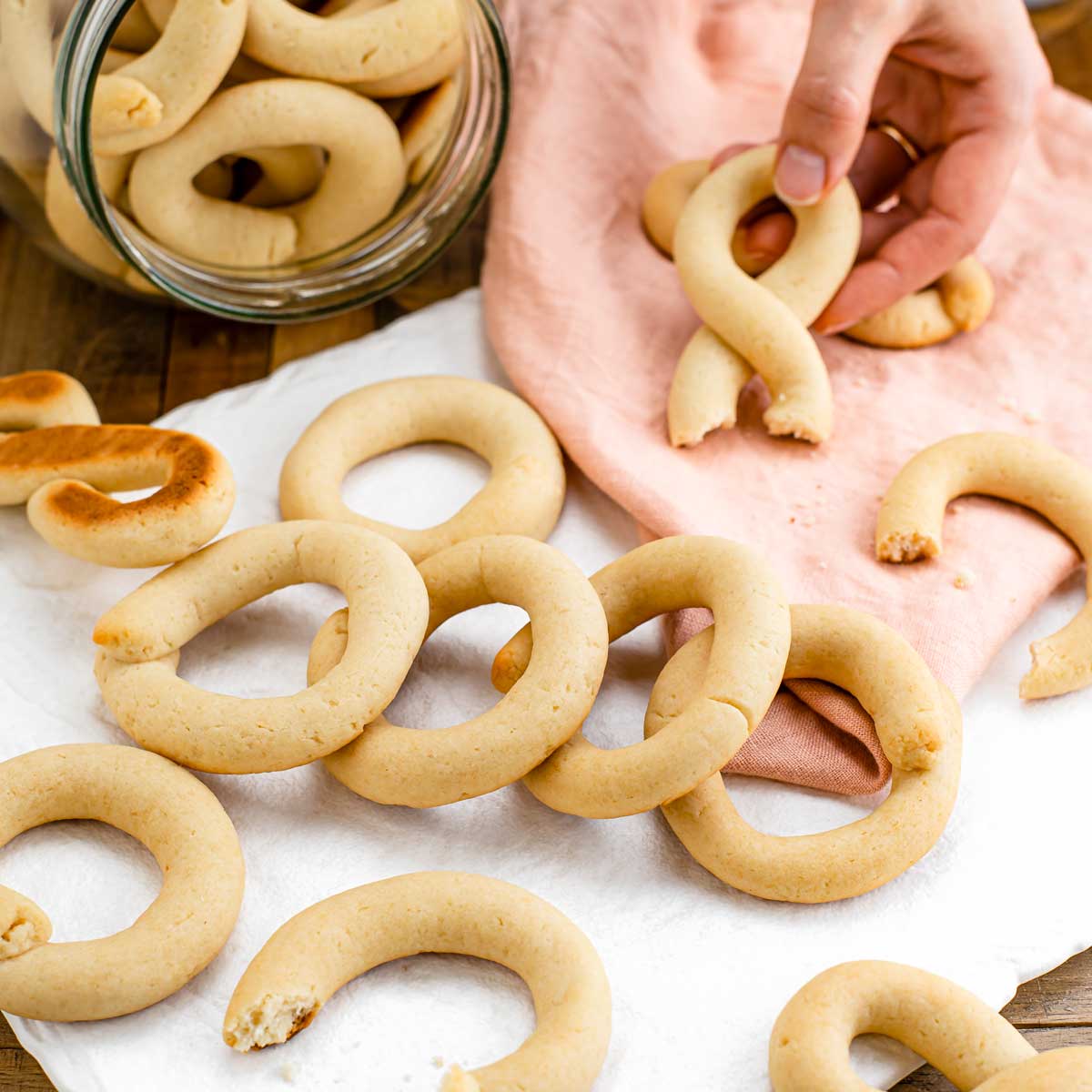 Easy Vegan Portuguese Biscoitos (Cookies) • Tasty Thrifty Timely