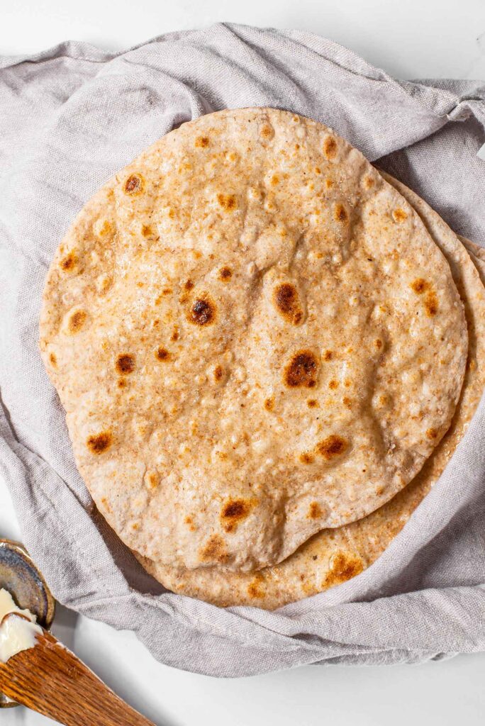 Roti Recipe - 2 Ingredient Easy Indian Flatbread • Tasty Thrifty Timely