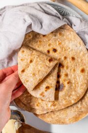 Roti Recipe - 2 Ingredient Easy Indian Flatbread • Tasty Thrifty Timely