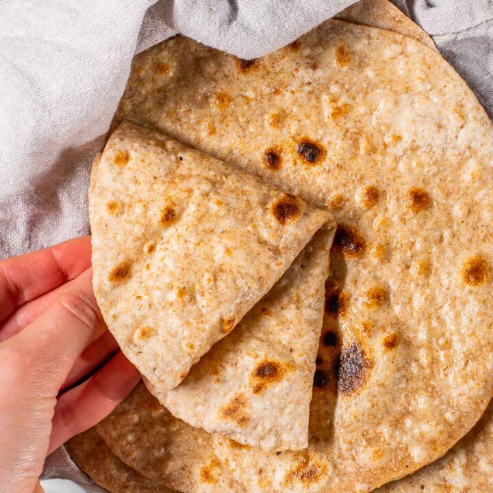 Roti Recipe - 2 Ingredient Easy Indian Flatbread • Tasty Thrifty Timely
