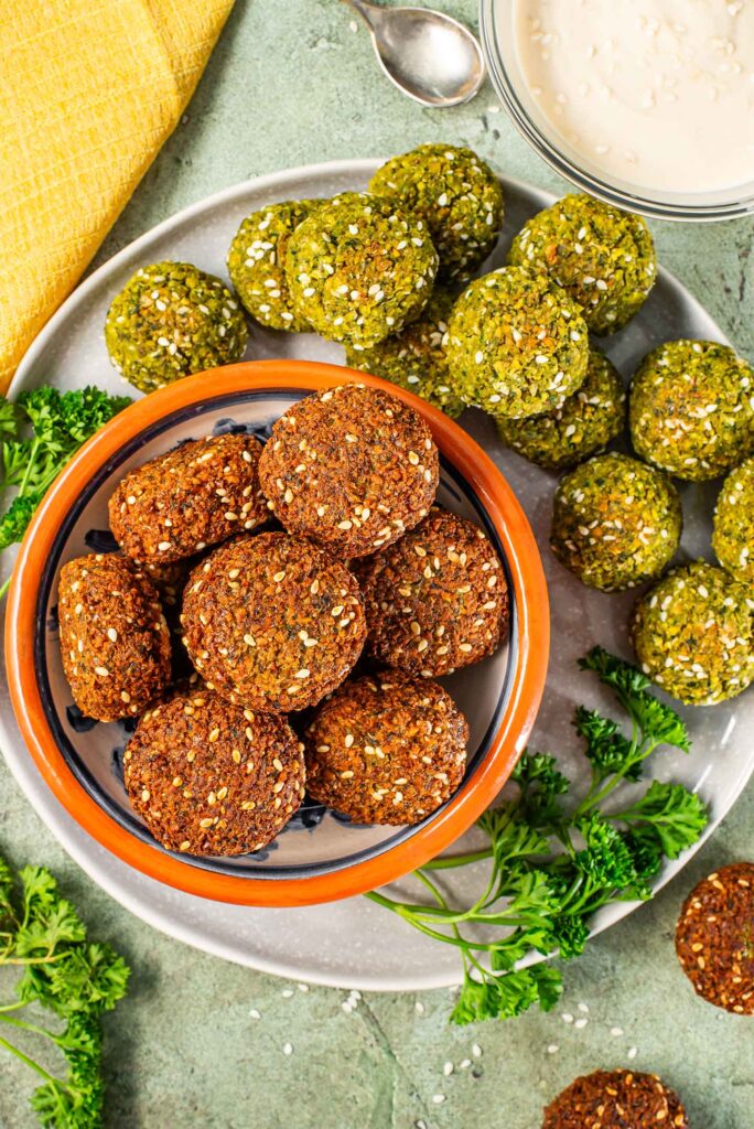 Easy Falafel Recipe - That Won't Fall Apart! • Tasty Thrifty Timely