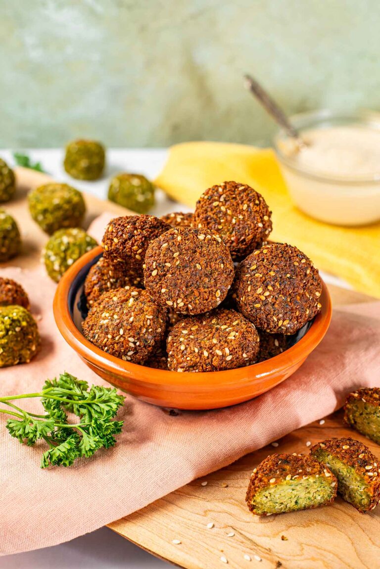 Easy Falafel Recipe - That Won't Fall Apart! • Tasty Thrifty Timely