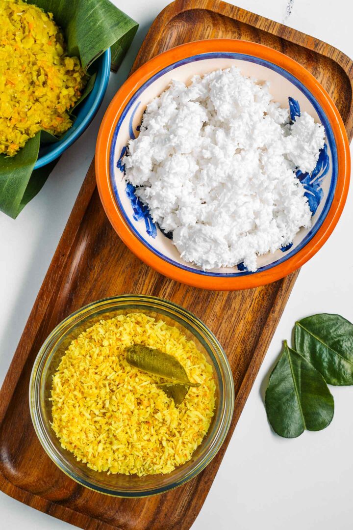 Urab - Balinese Coconut & Vegetable Salad • Tasty Thrifty Timely