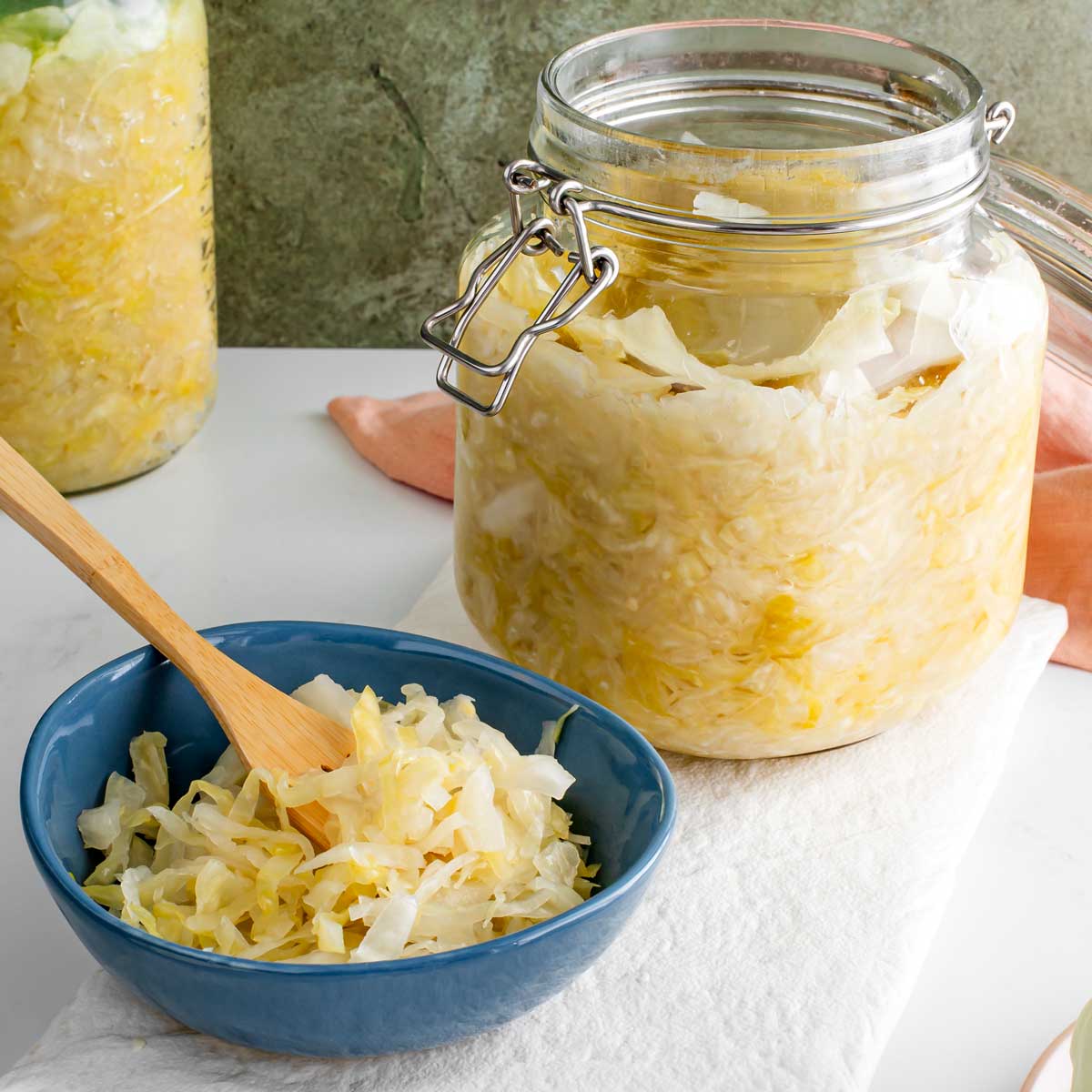 Homemade Sauerkraut Recipe 5 - 7 Day Ferment • Tasty Thrifty Timely