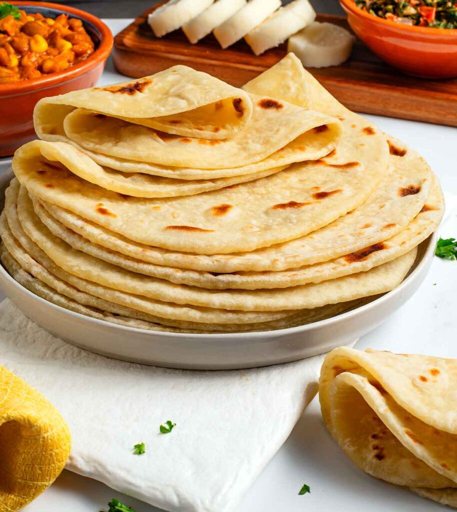 Kenyan Chapati Recipe - Soft & Flaky! • Tasty Thrifty Timely
