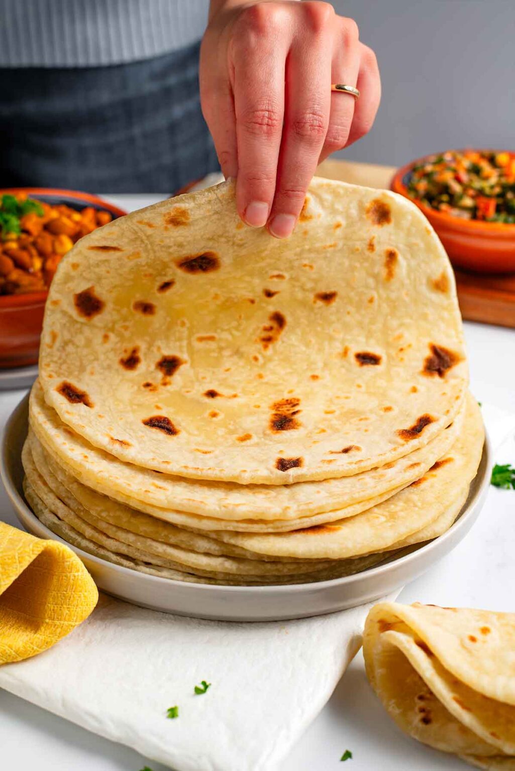 Kenyan Chapati Recipe - Soft & Flaky! • Tasty Thrifty Timely