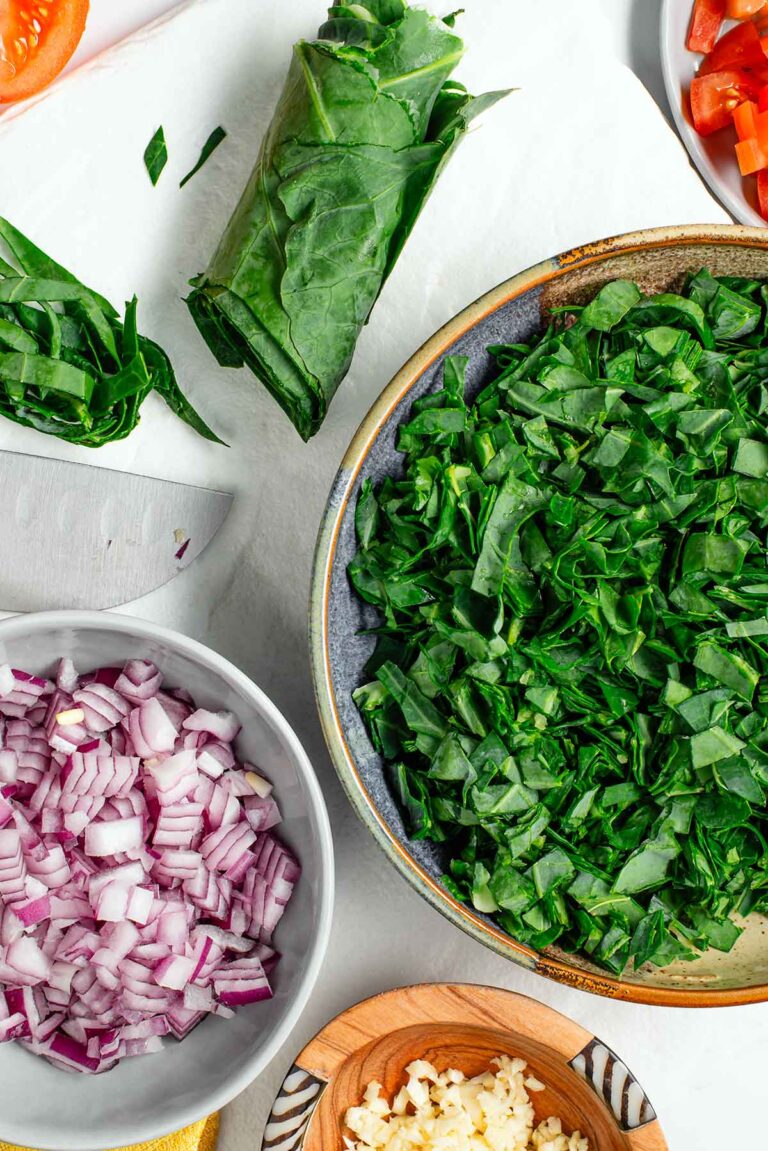 Sukuma Wiki - Simple Kenyan Collard Greens • Tasty Thrifty Timely