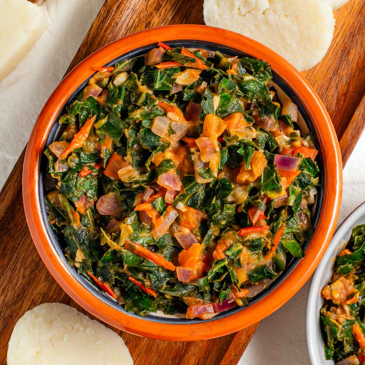 Sukuma Wiki - Simple Kenyan Collard Greens • Tasty Thrifty Timely
